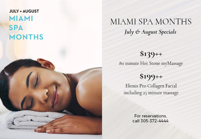 Miami Spa Hotel | mySpa | InterContinental Miami Spa